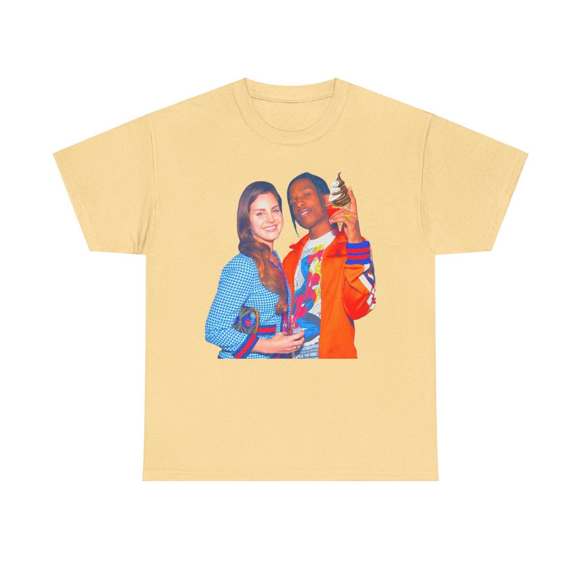 90s Retro Lana Del Rey X Asap Rocky Aesthetic Unisex Tee, Coquette ...