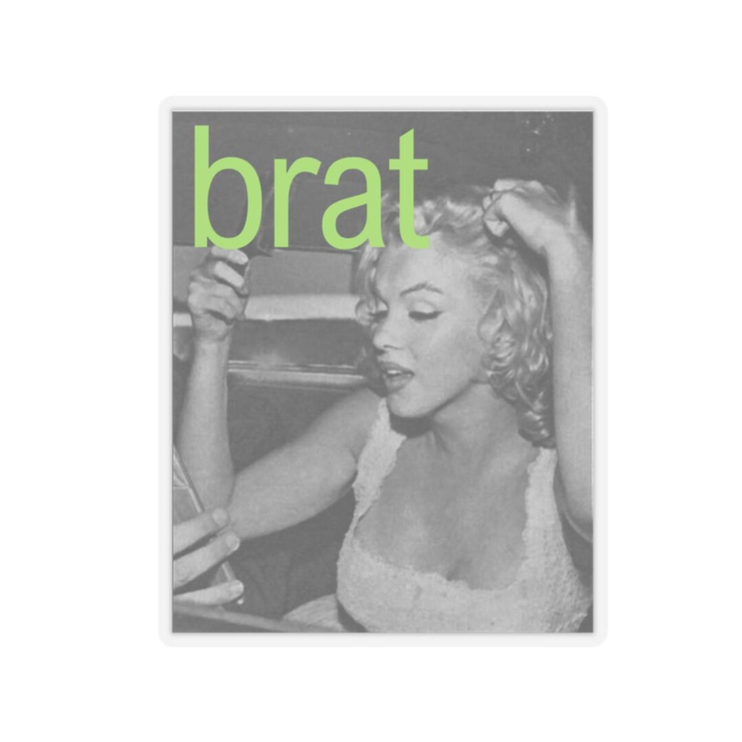 Marilyn Monroe, Charli Xcx, Retro Aesthetic Coquette Stickers, Cute ...