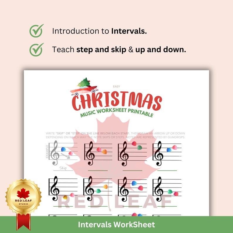 Early Beginner Music Theory Christmas Edition Beginner Theory Beginner ...