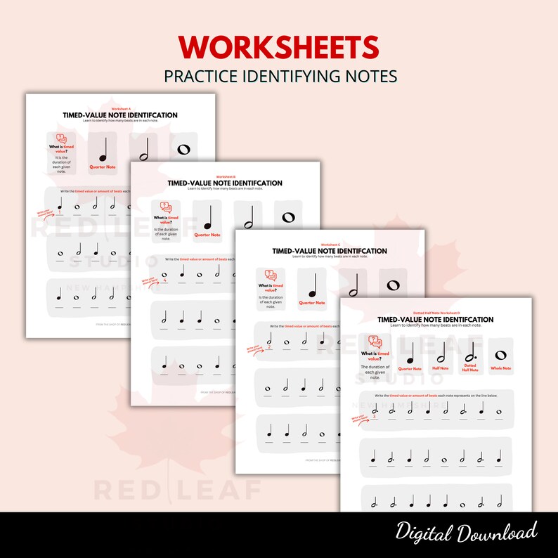 Music Note Planner | Learn Music Notes | Teacher Music Note Planner ...