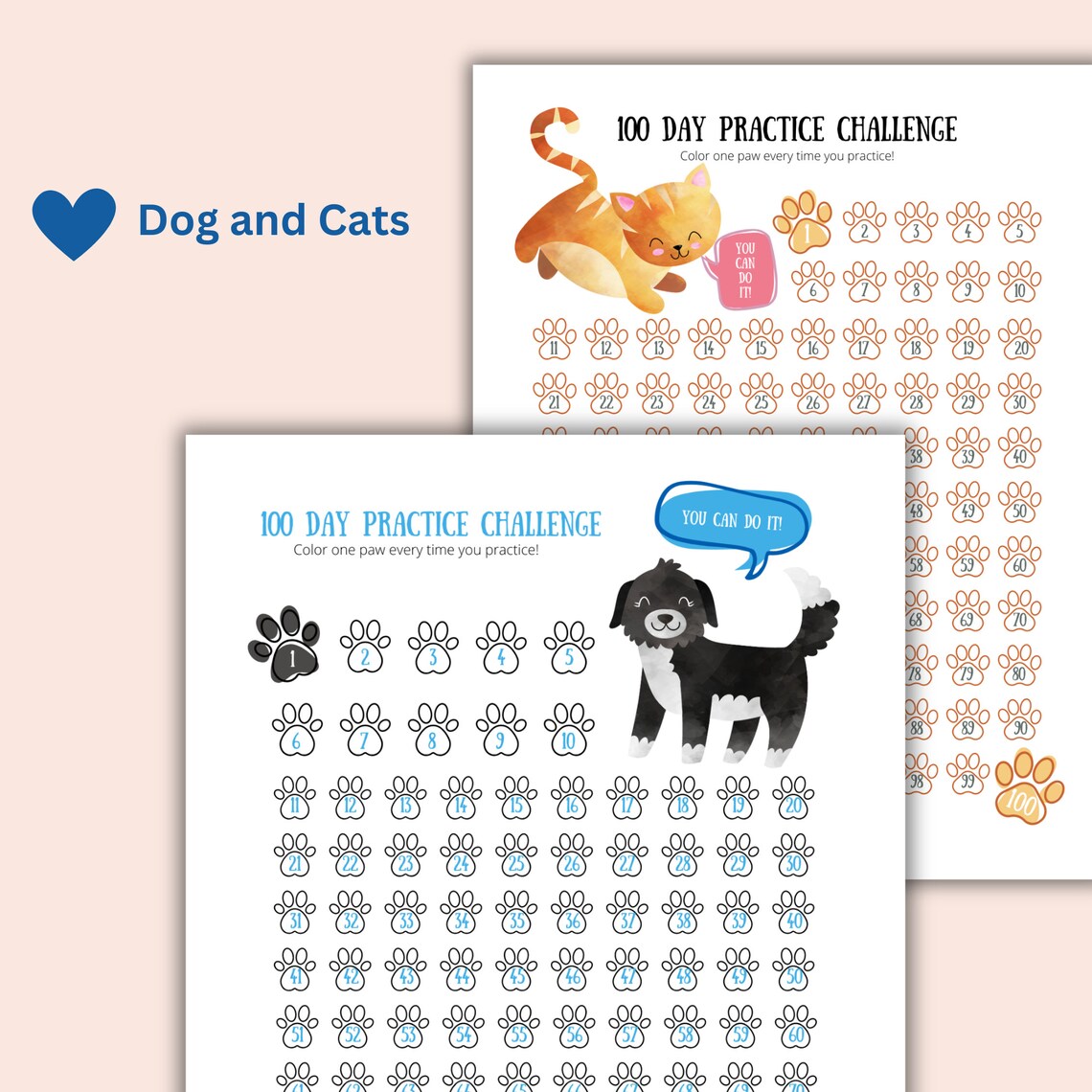 100 Day Practice Log Bundle | Music Packet | Practice Log | Piano ...