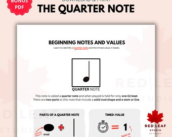 Beginner Music Theory Interval Practice Fall Theme US - Etsy