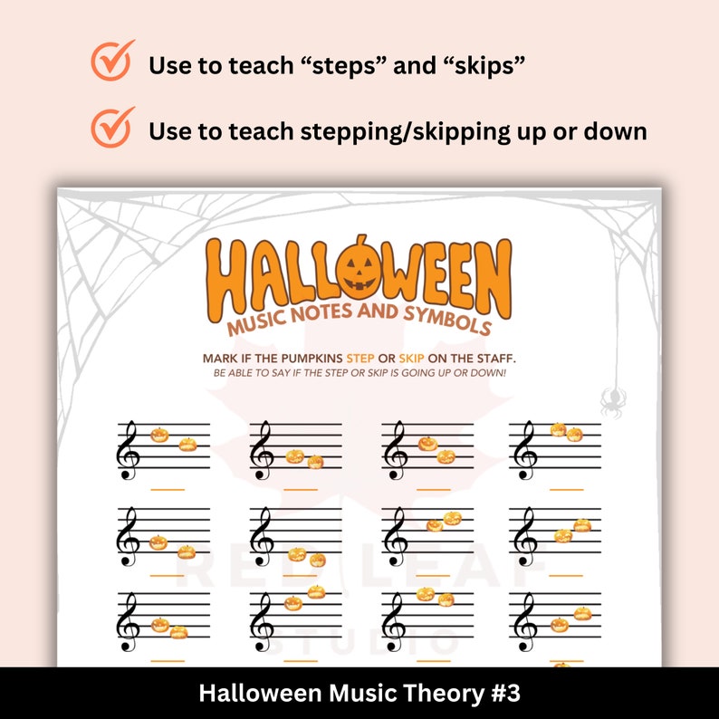 Piano Music Theory | Halloween Edition | Beginner Theory | Level 1 and ...