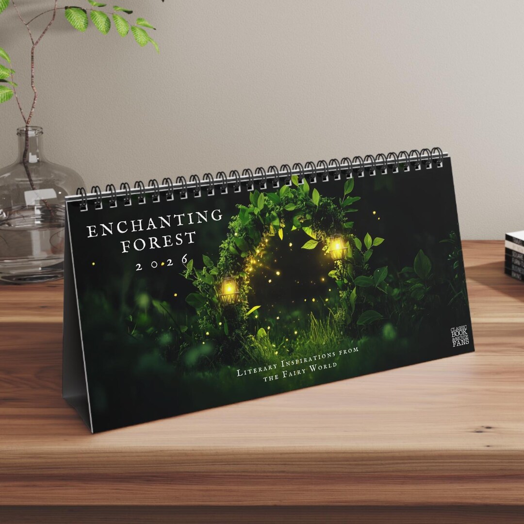 Enchanting Forest 2026 Calendar - Fairy Tales Inspiration Desktop ...