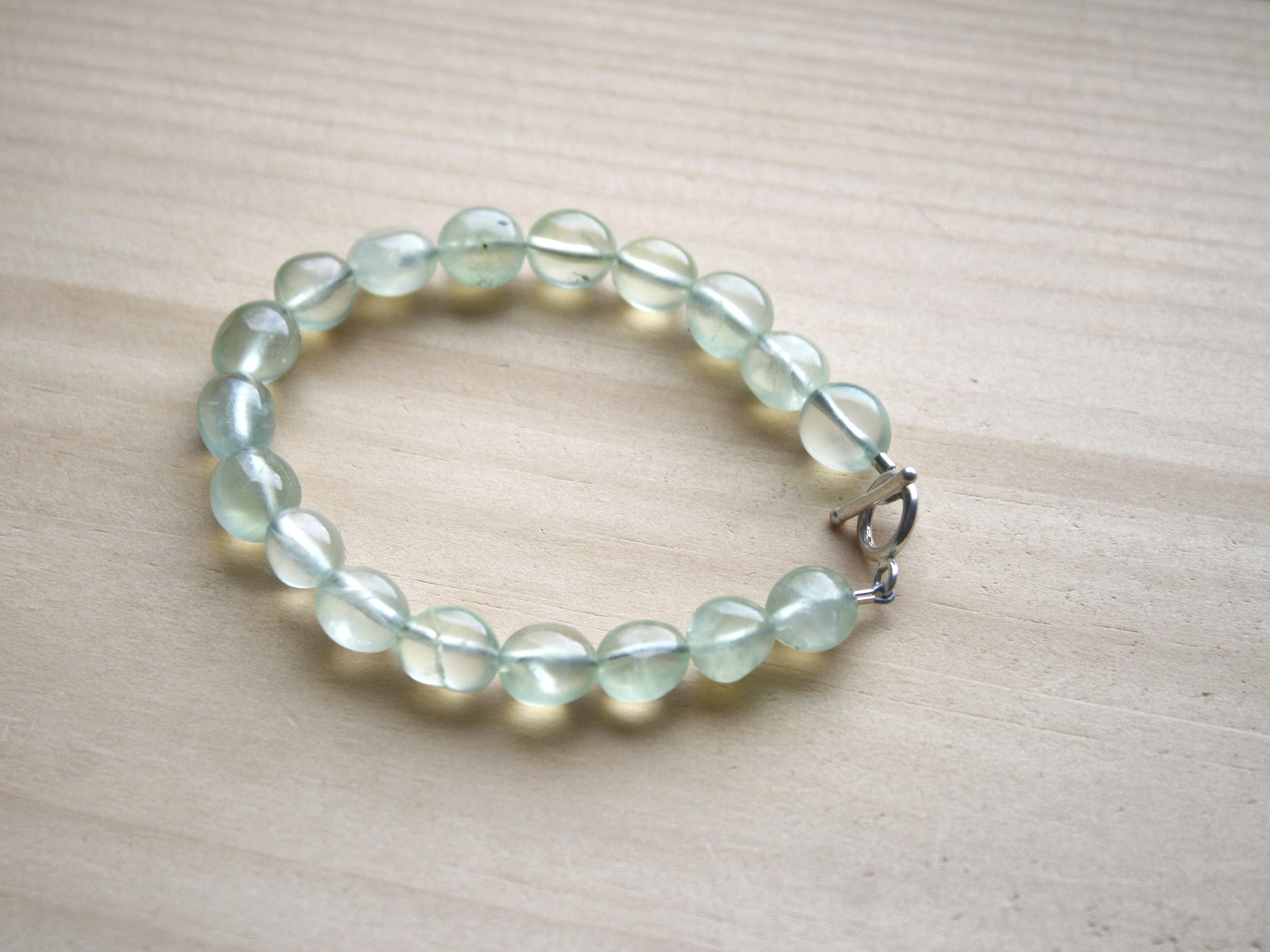 Prehnite Bracelet for Peace and Harmony