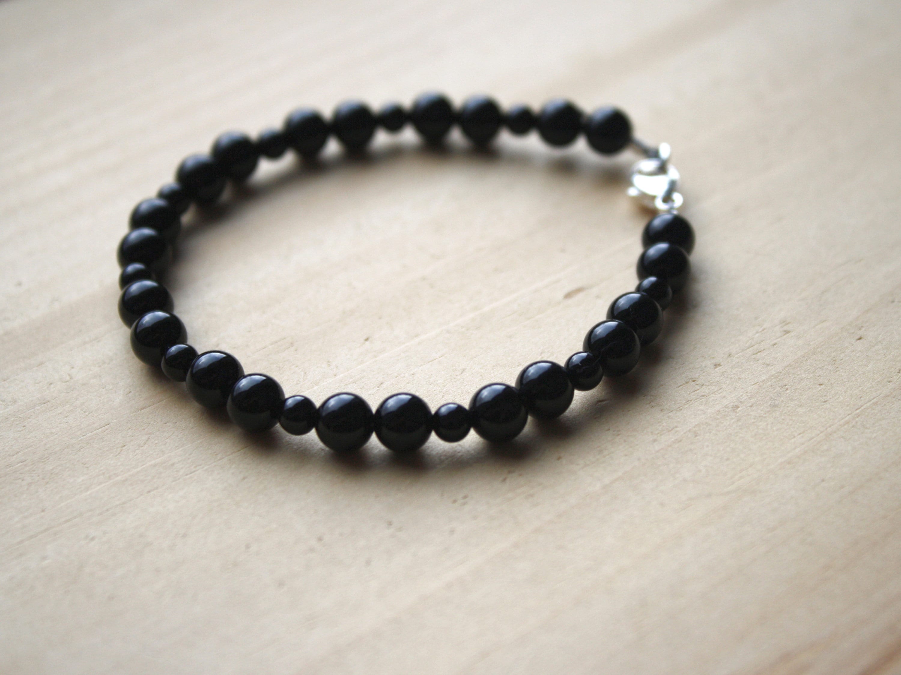 Black Onyx Bracelet for Being the Master of your Own Destiny