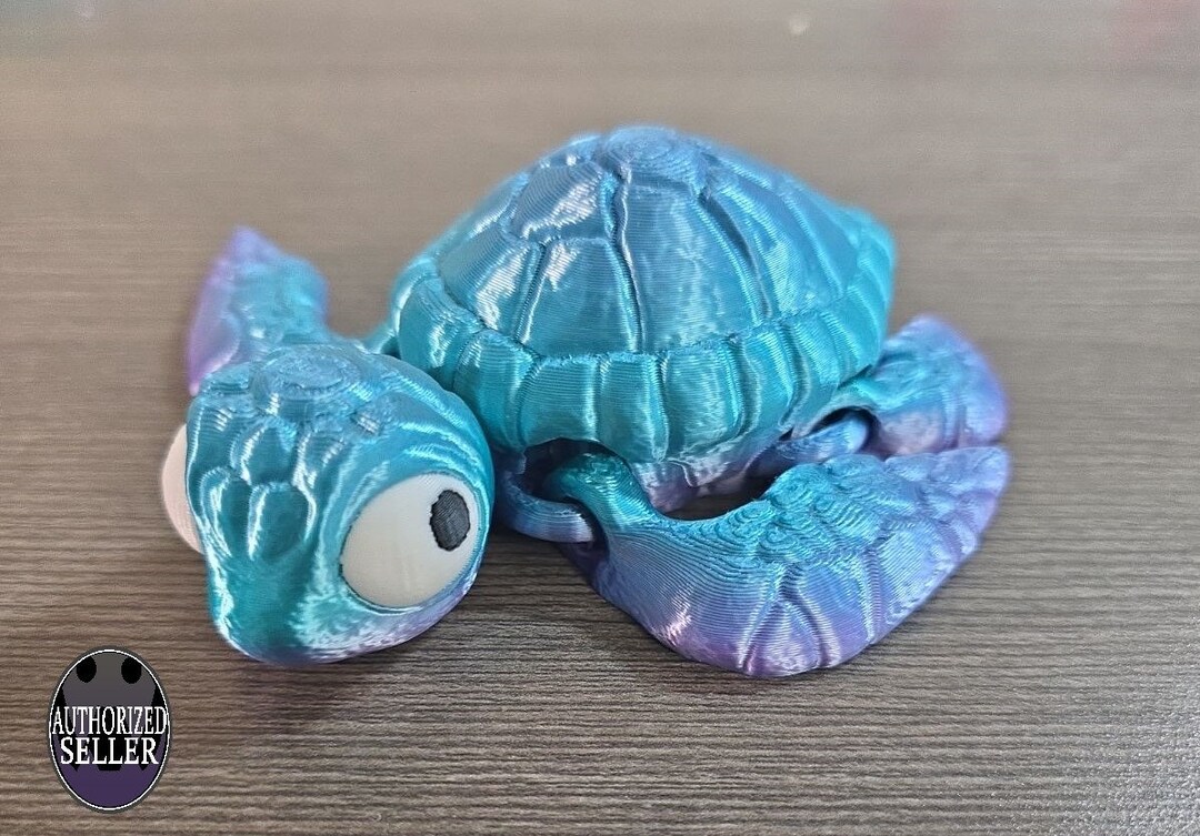 3d Printed Articulating Sea Turtle - Etsy