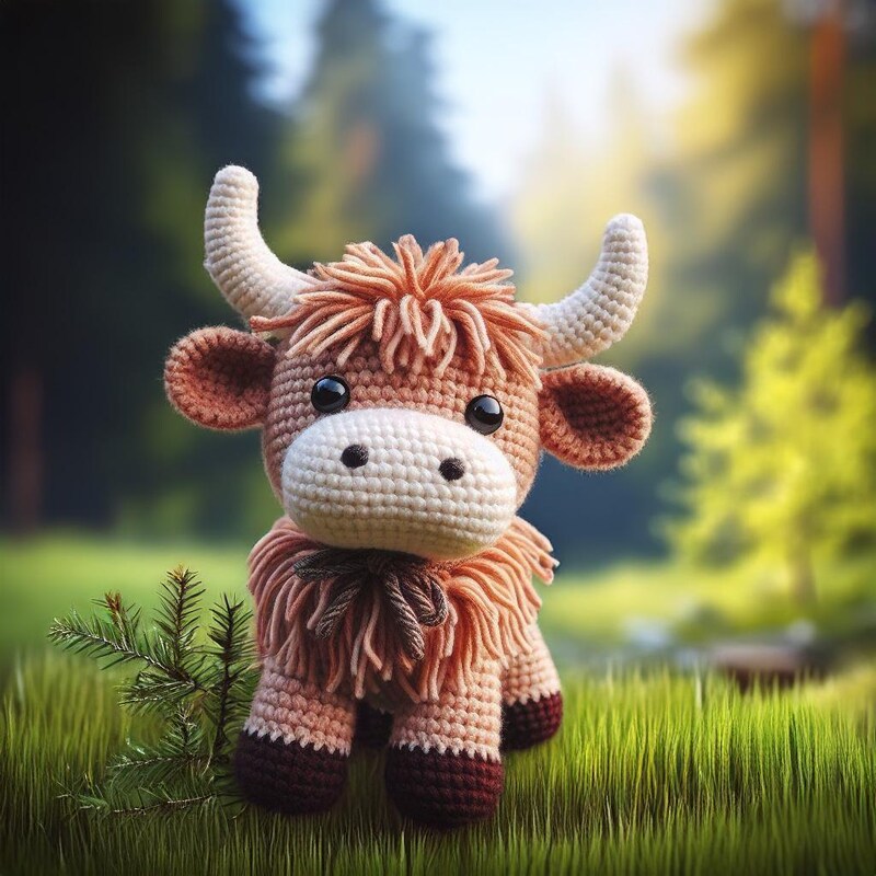 Cow Crochet Pattern - Etsy