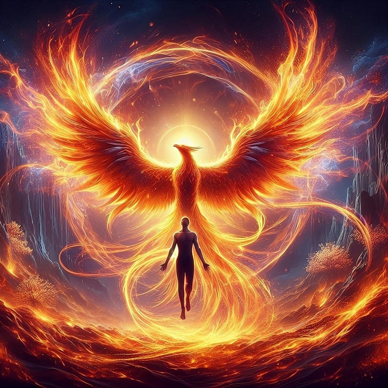 Phoenix Rebirth Spell Eternal Renewal, Unstoppable Strength ...