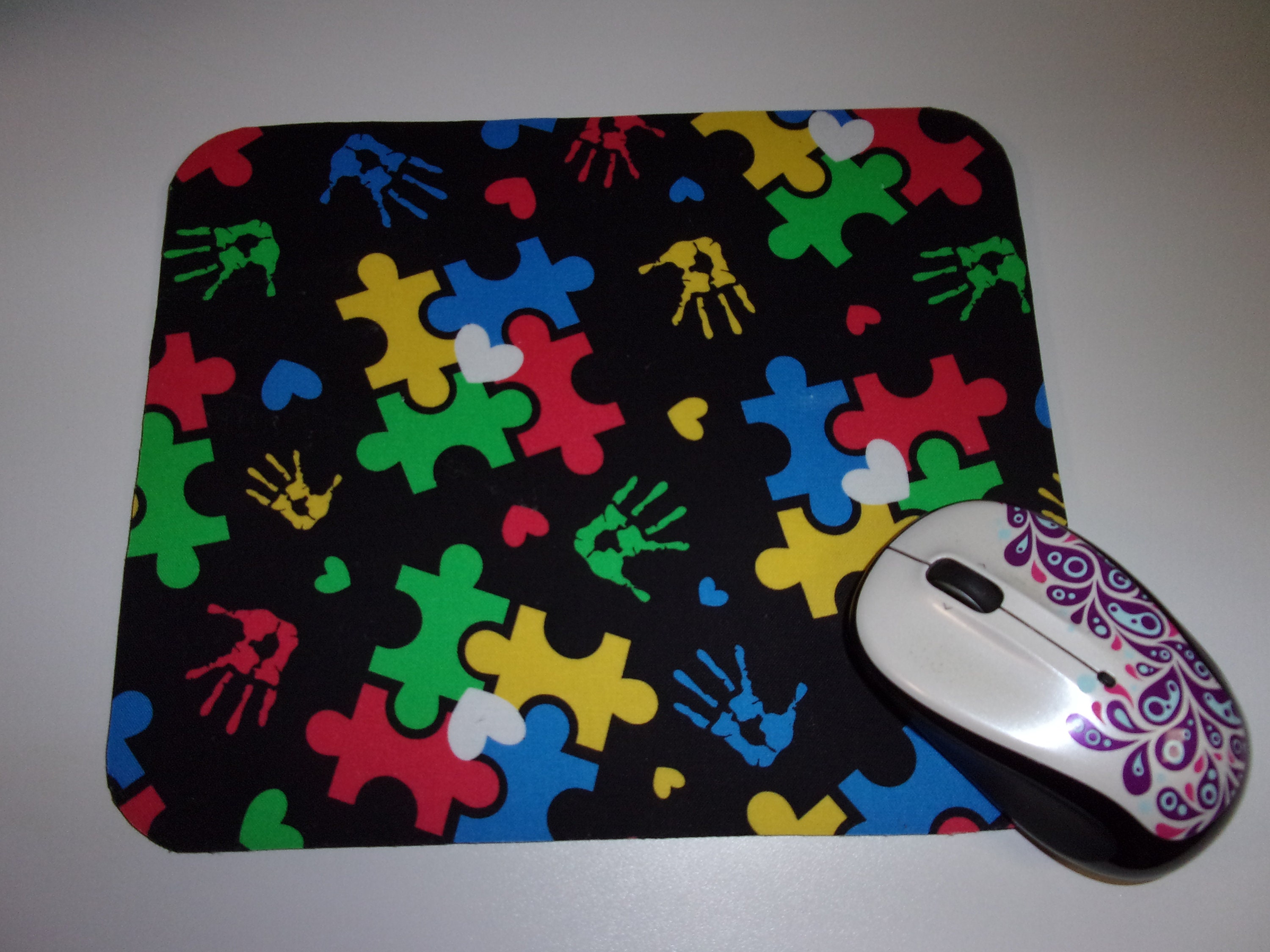 Autism Awareness Mouse Pad Mousepad Desk Accessor Rectangle | Etsy