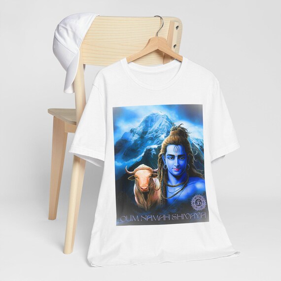 ShantiOMByOksana T Shirt Shiva Mahadev Mahakal God of The Gods Shankar Owner of Kailash Mountain Husband of Mahakali Destroyer Oum Namah Shivaya