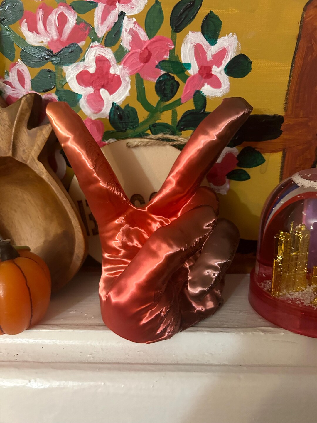 3D Printed Peace Sign Décor | Minimalist & Eco-friendly Peace Symbol ...