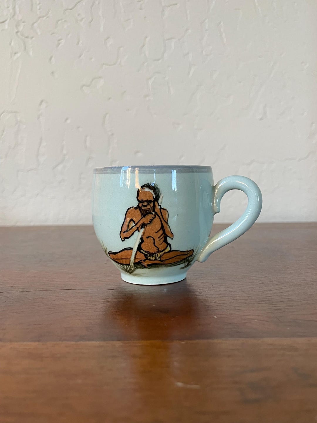 Vintage Aboriginal Tea Cup Hand Painted by Martin Boyd Australian ...