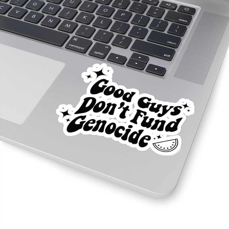 Free Palestine, Stop Funding Genocide Protest Sticker Stand up for ...