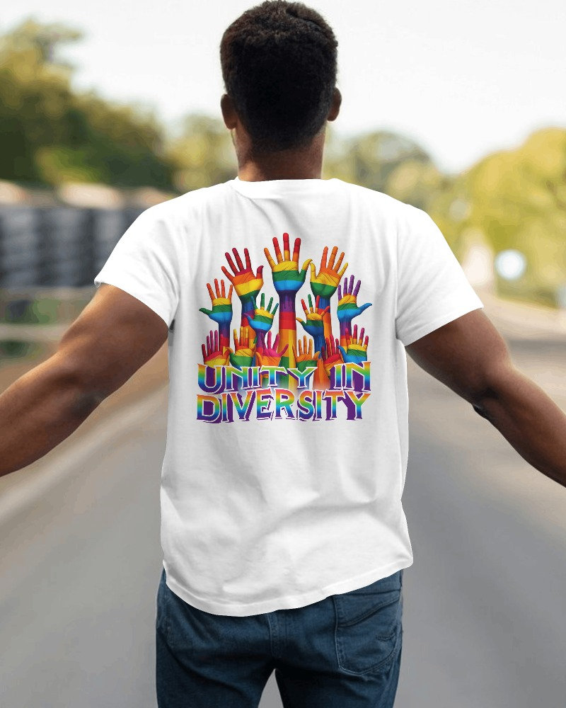 Unity in Diversity Inspirational Art | Digital Download | LGBTQ Colors ...