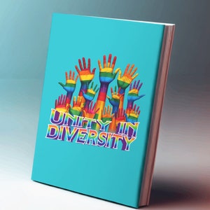 Unity in Diversity Inspirational Art | Digital Download | LGBTQ Colors ...