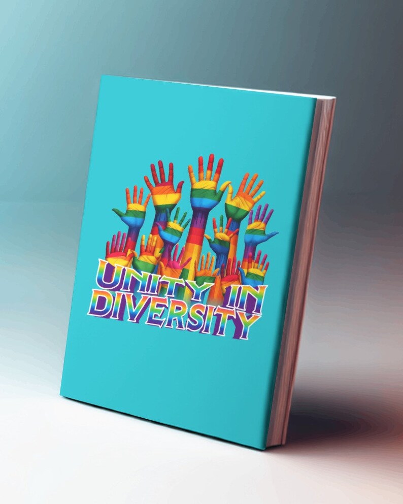 Unity in Diversity Inspirational Art | Digital Download | LGBTQ Colors ...