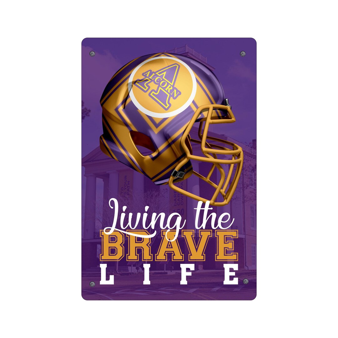 1pc, HBCU Alcorn Metal Tin Sign 8"x12", Metal Poster Plaque, Tin Plate ...
