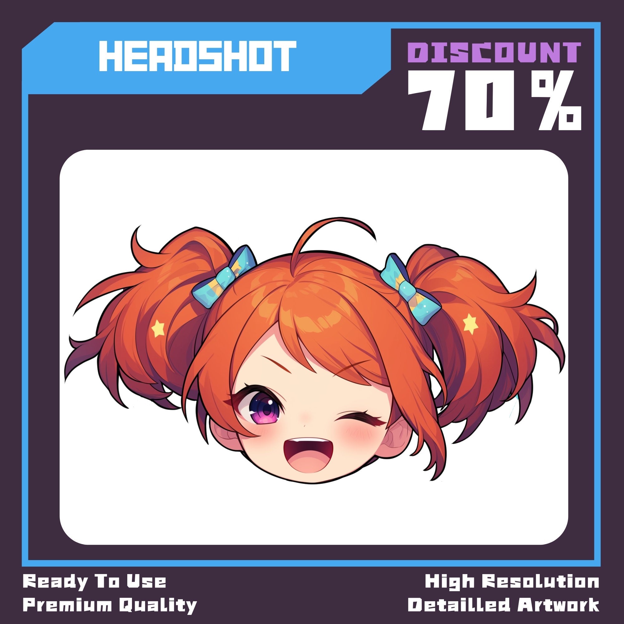 Custom Chibi Anime Chibi Character Chibi Logo Cute Chibi Chibi Emotes ...