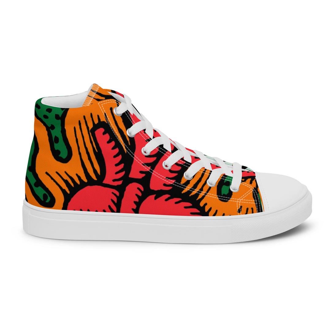 R5150 Men’s High Top Canvas Shoes - Etsy