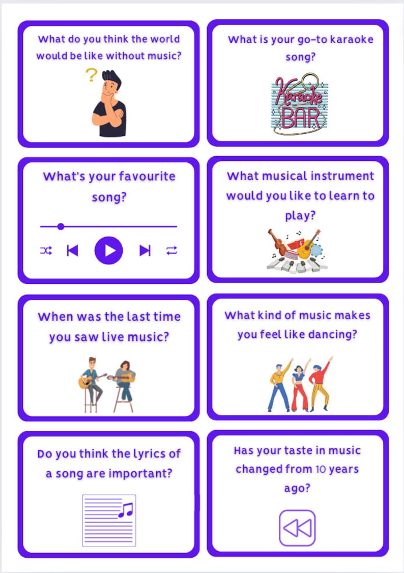 ESL Speaking Question Cards for Adults and Teenagers - Fun English ...