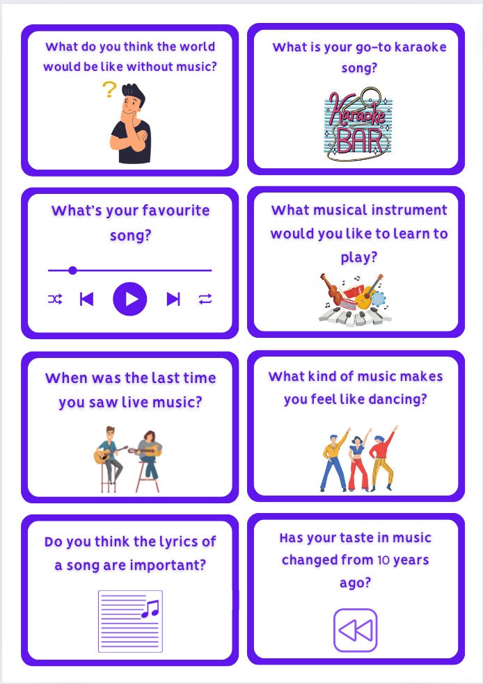 ESL Speaking Question Cards for Adults and Teenagers - Fun English ...