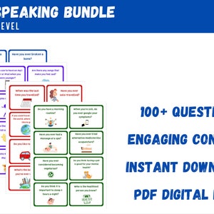 ESL Speaking Question Cards for Adults and Teenagers - Fun English ...