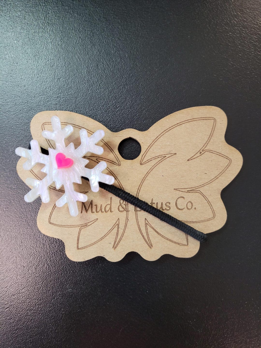 Winter Wonderland Snowflake Hair Elastic Accessory - Etsy