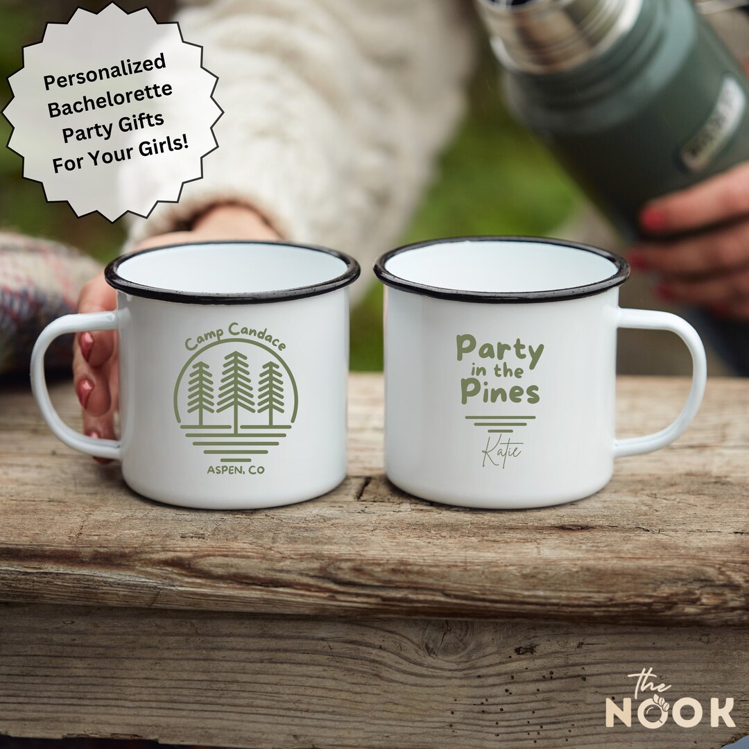 Camp Bachelorette Party Gifts Campfire Cups Bridal Party Gift Camping ...