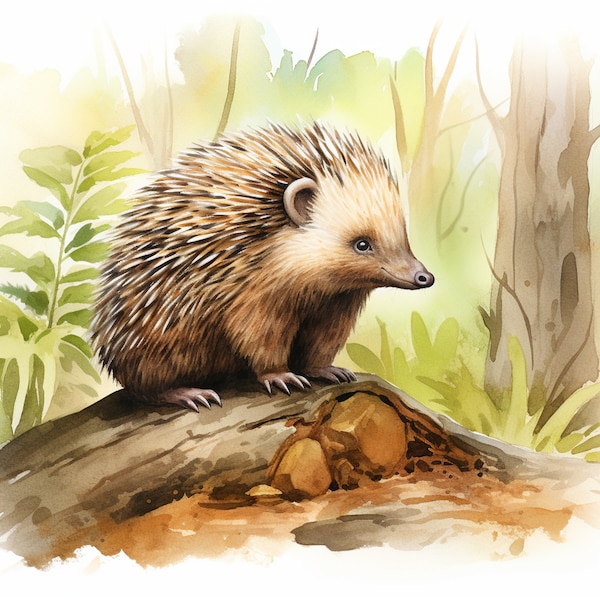 Happy Hedgehog - Etsy