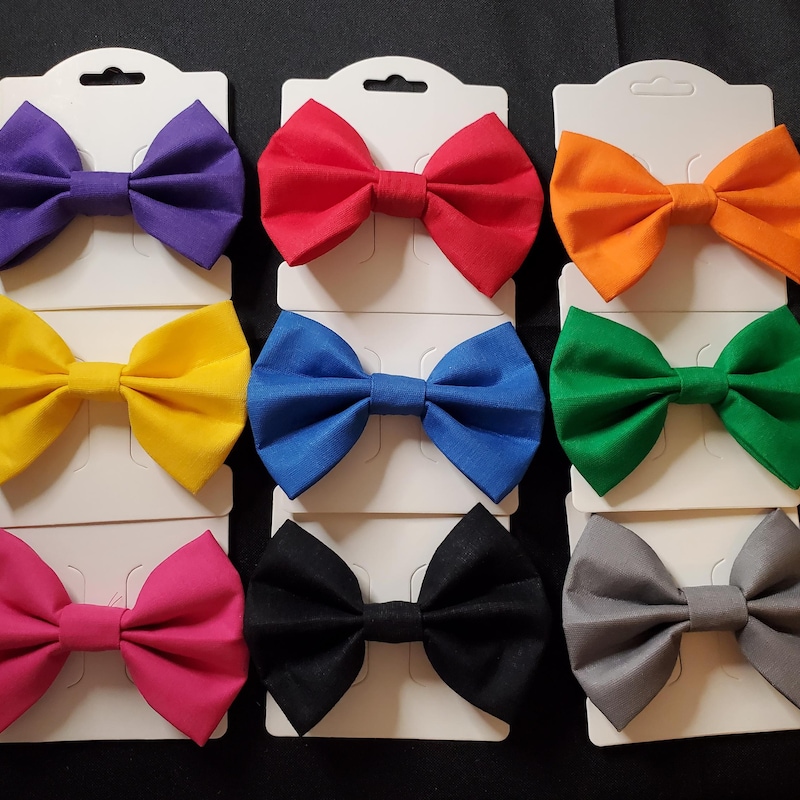 Small Bow Tie Velcro - Etsy