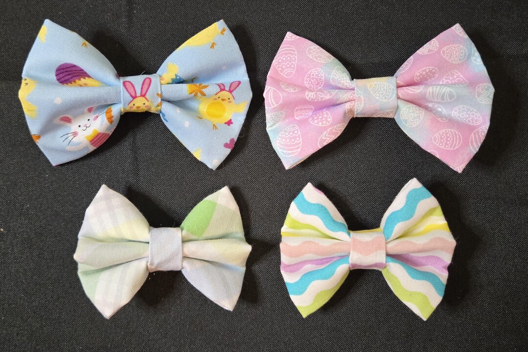 Clip-on Bow Ties - Easter - Etsy