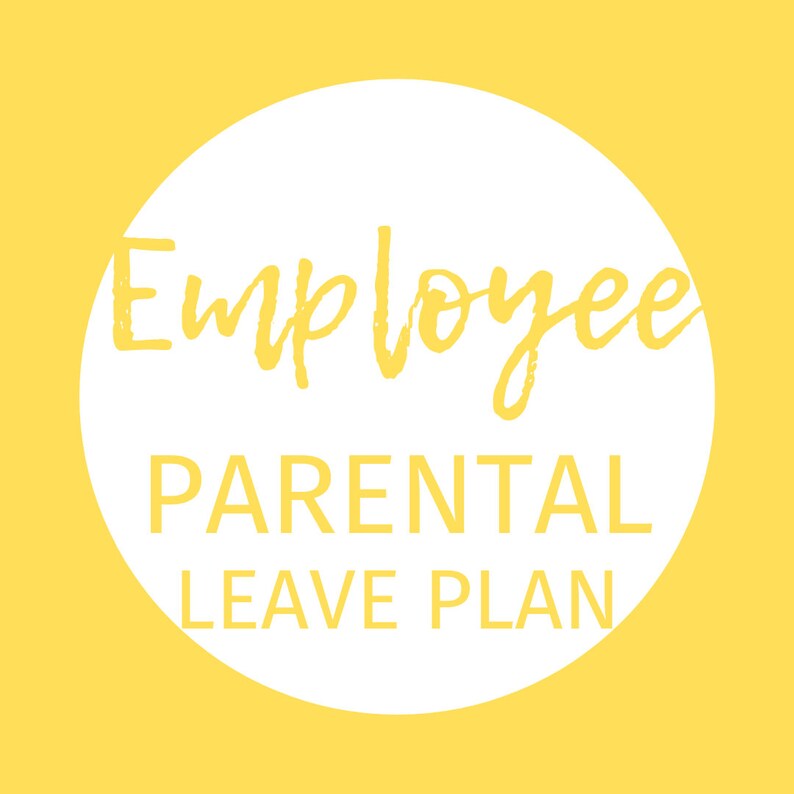 Employee Parental Leave and Return Plan - Etsy