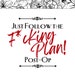 Follow the F*cking Plan: Post-op - Etsy