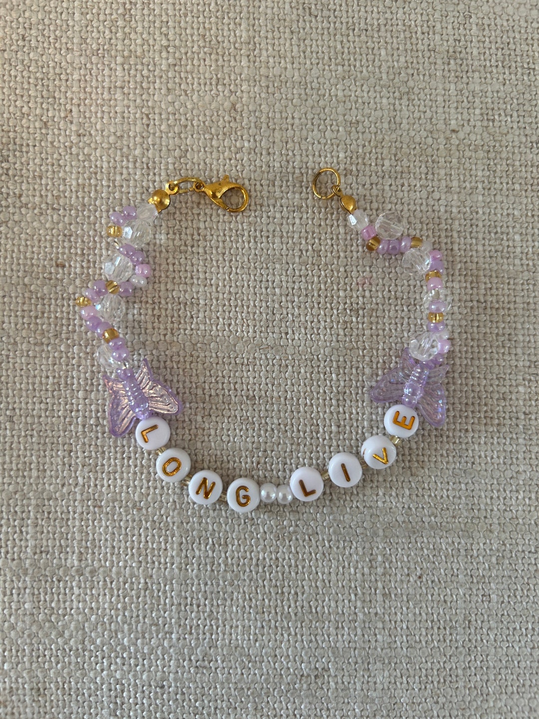 Taylor Swift long Live Friendship Bracelet - Etsy