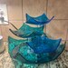 Desktop Waterfall 3-tier Glass Art 3D Colored Sculpture - Etsy
