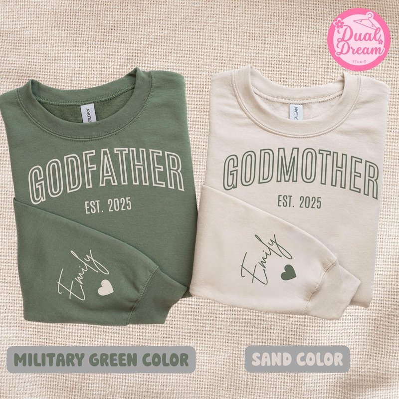 Embroidered Godparent - Etsy