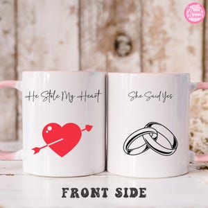 Personalized Couple Mug Set, Couple Mugs Set, Gift for Couples ...