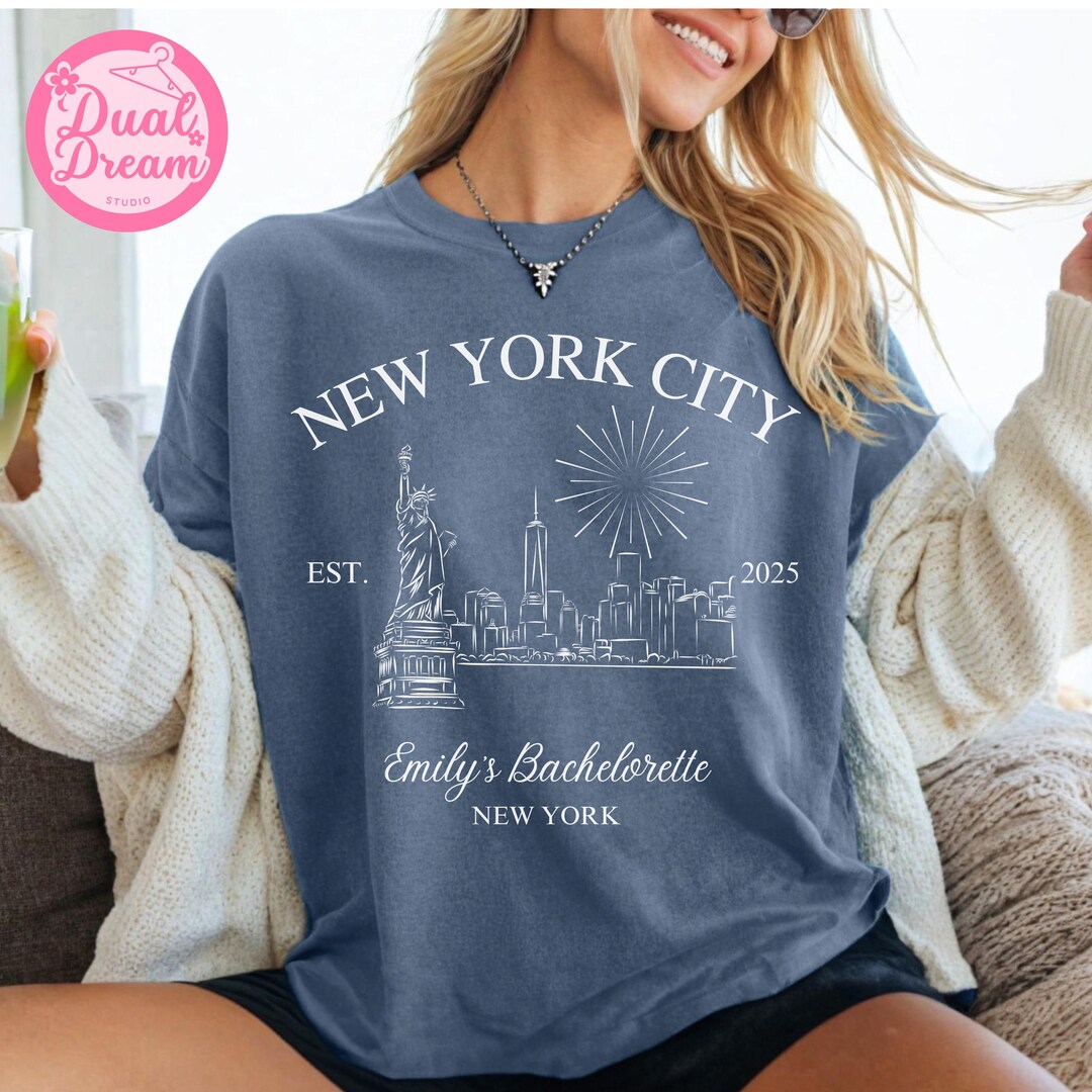 New York City Girls Club Comfort Colors Shirt, New York Bachelorette ...