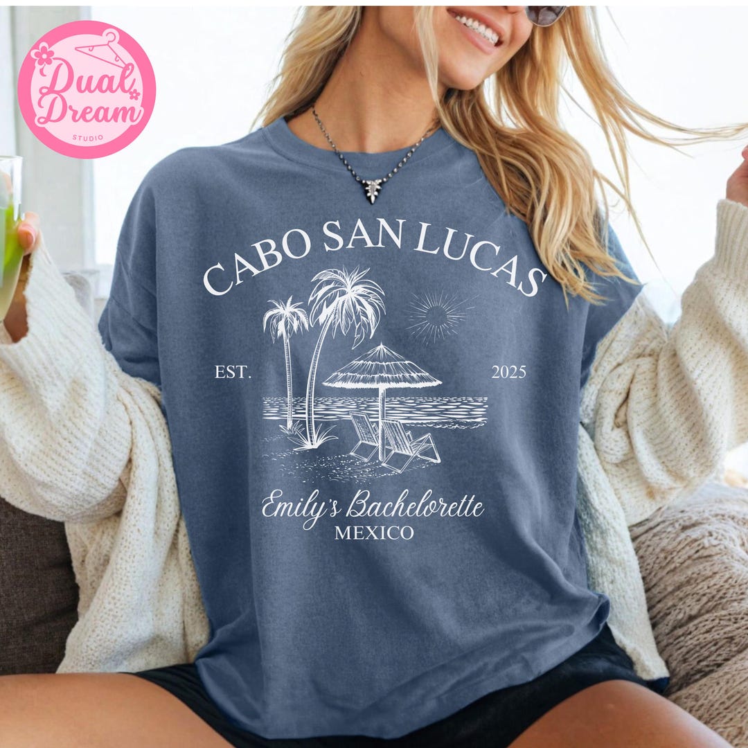 Cabo San Lucas Girls Club Comfort Colors Shirt, Los Cabos Bachelorette ...