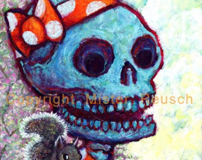 Halloween Autumn Reaper Series Signed Print by Mister Reusch - Etsy