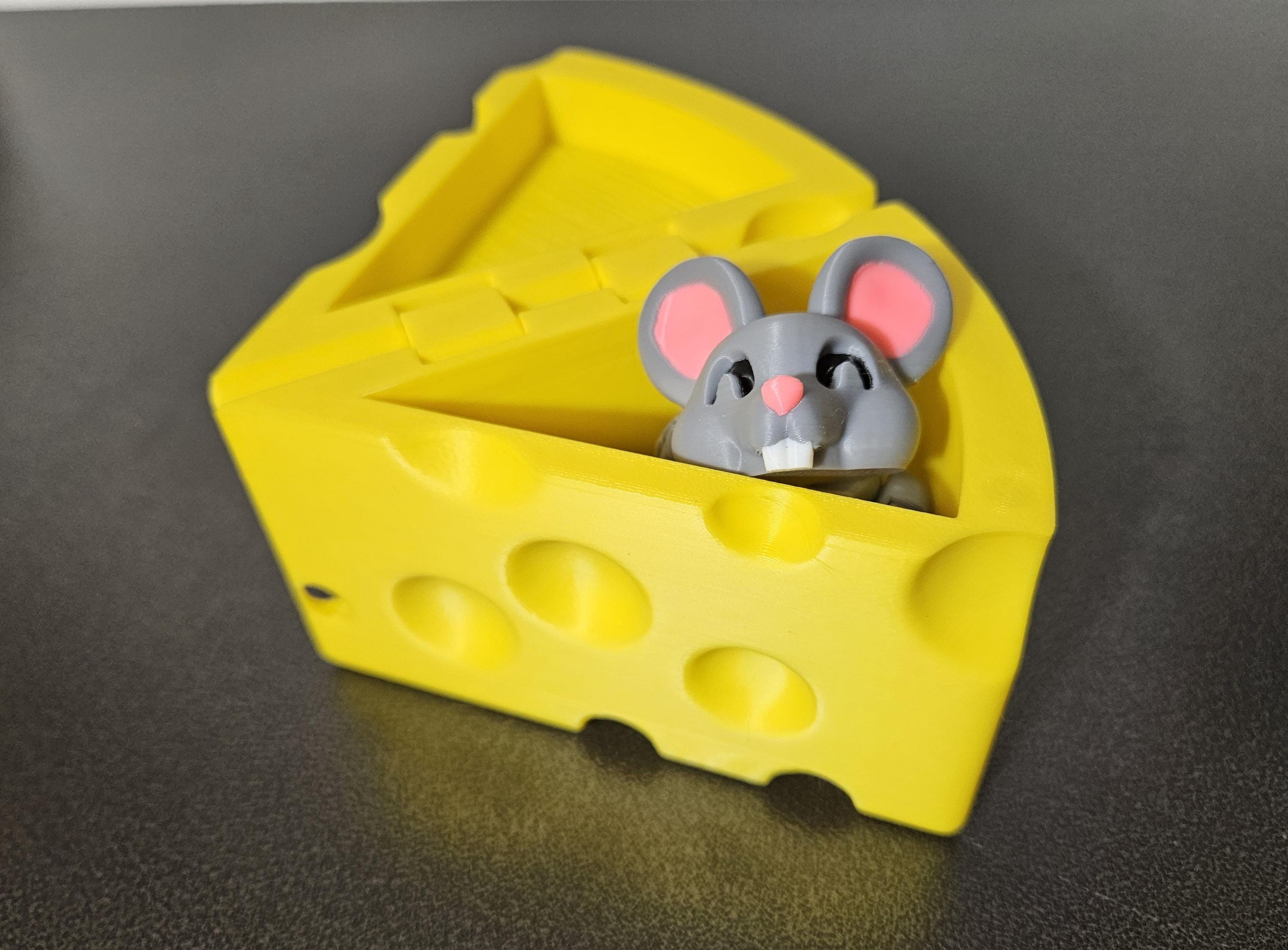 Articulated Mouse Fidget Toy – 3D Printed Sprouse the Mouse | Cheese ...