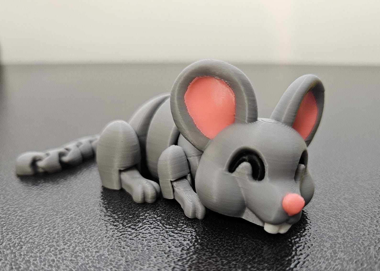 Articulated Mouse Fidget Toy – 3D Printed Sprouse the Mouse | Cheese ...