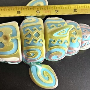 Extra Large Orca / Killer Whale Fancy Colored Articulating Toy ...