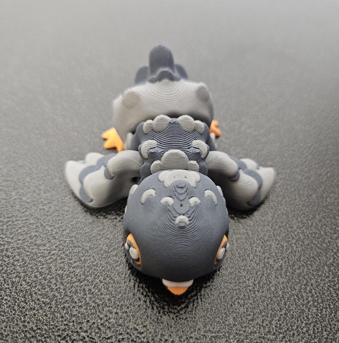 3D Printed Pigeon Toy – Articulated Pigeon Keychain, Magnet or Desk ...