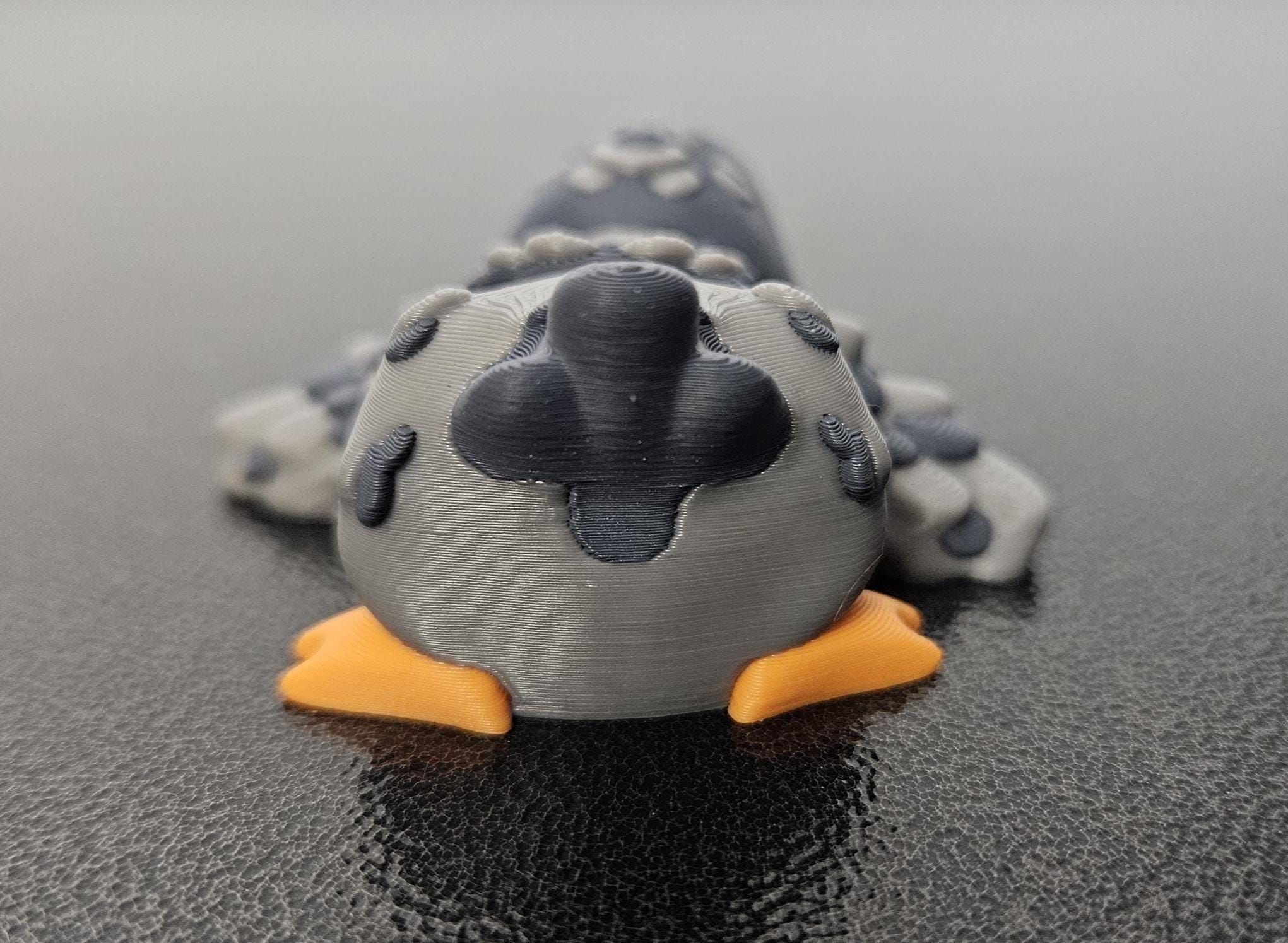 3D Printed Pigeon Toy – Articulated Pigeon Keychain, Magnet or Desk ...