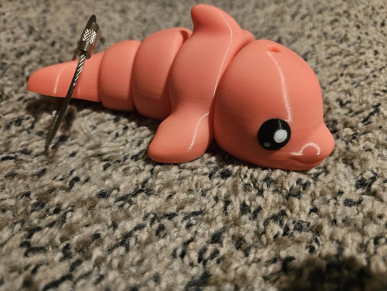 Dolphin Fidget Toy – 3D Printed Articulated Desk Pet | Dalia the ...