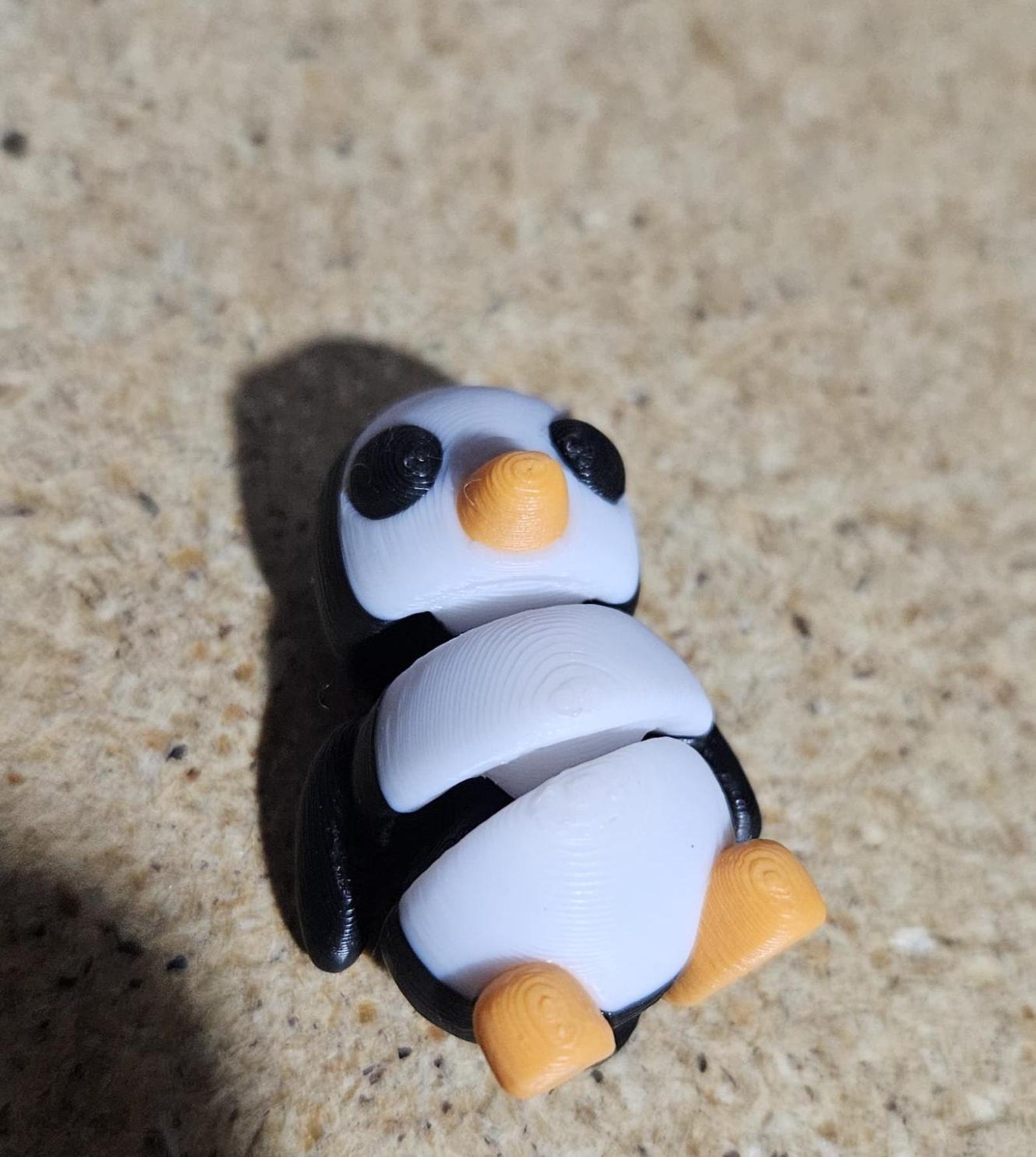 Penguin Fidget Toy – 3D Printed Articulated Animal | Penny the Penguin ...