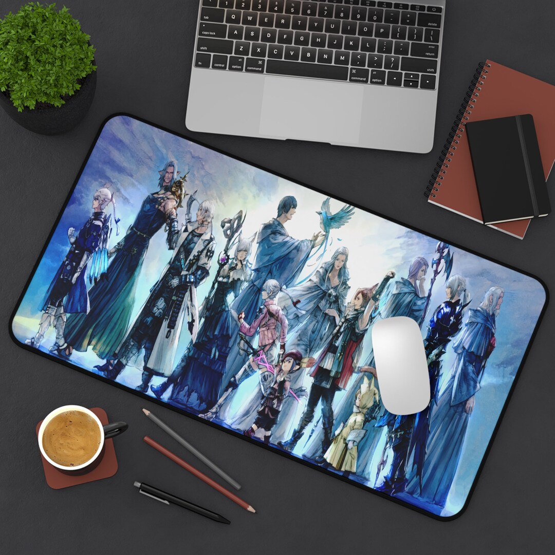 Final Fantasy Endwalker Mouse Pad | FFXIV Online Desk Mat | Anime Mouse ...