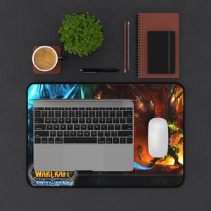 World of Warcraft Wrath of the Lich King Mousepad | Wow Desk Mat | Gift ...